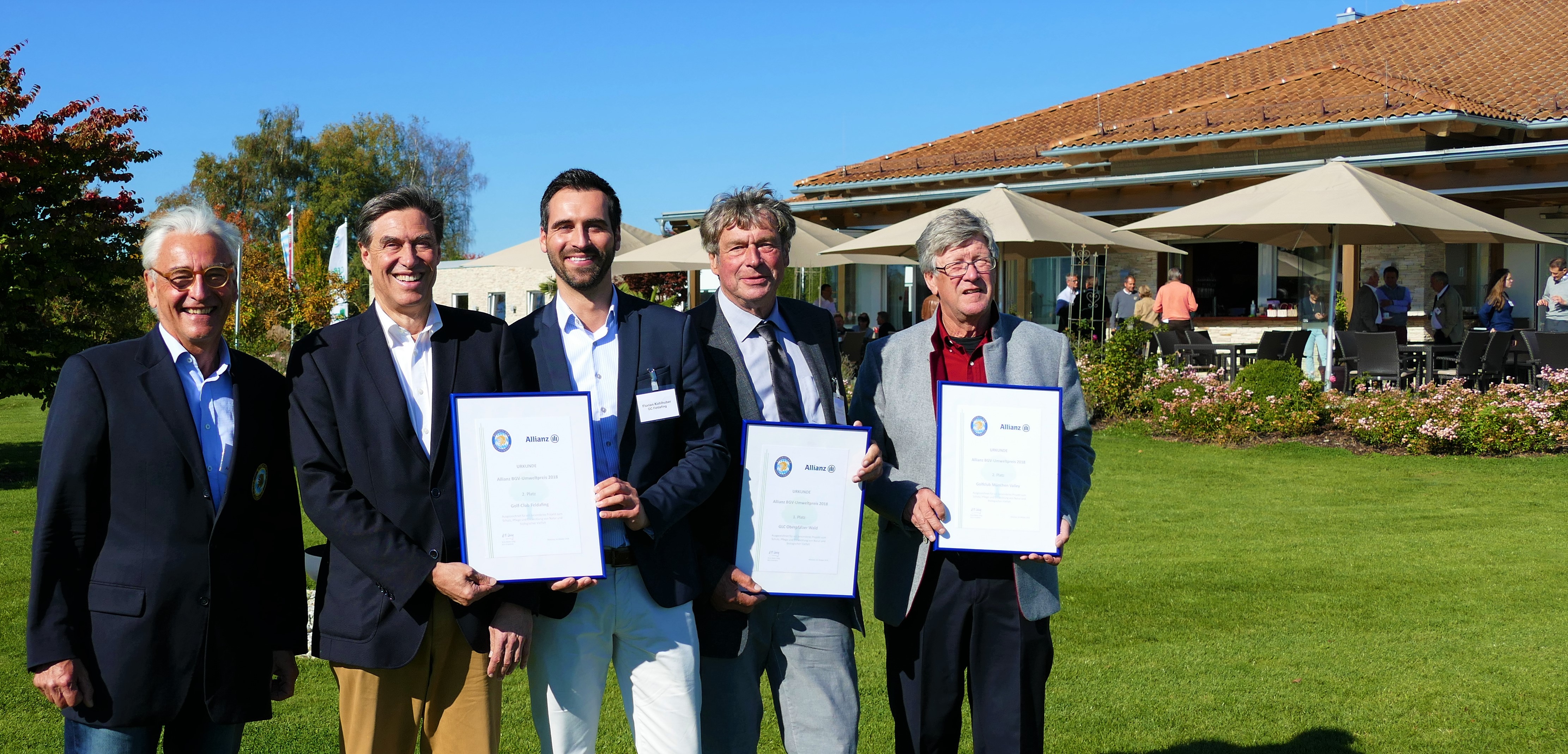 GC Feldafing erhält diesjährigen BGV-Allianz-Umweltpreis - Golfclub ...